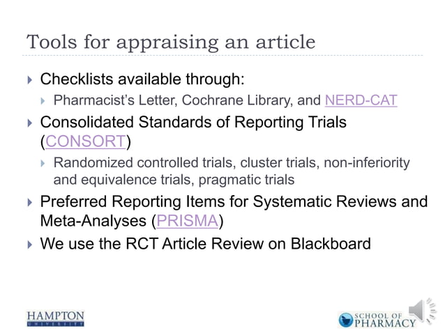 How to prepare an effective journal club | PPTX