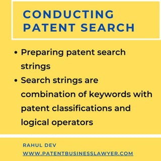 How to Prepare a Patent Search Report | PDF