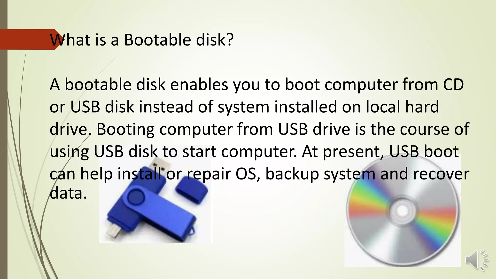 How to prepare a portable bootable devices | PPTX