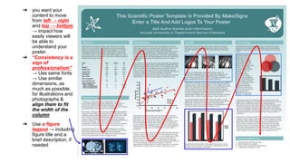 How to prepare a poster | PPTX