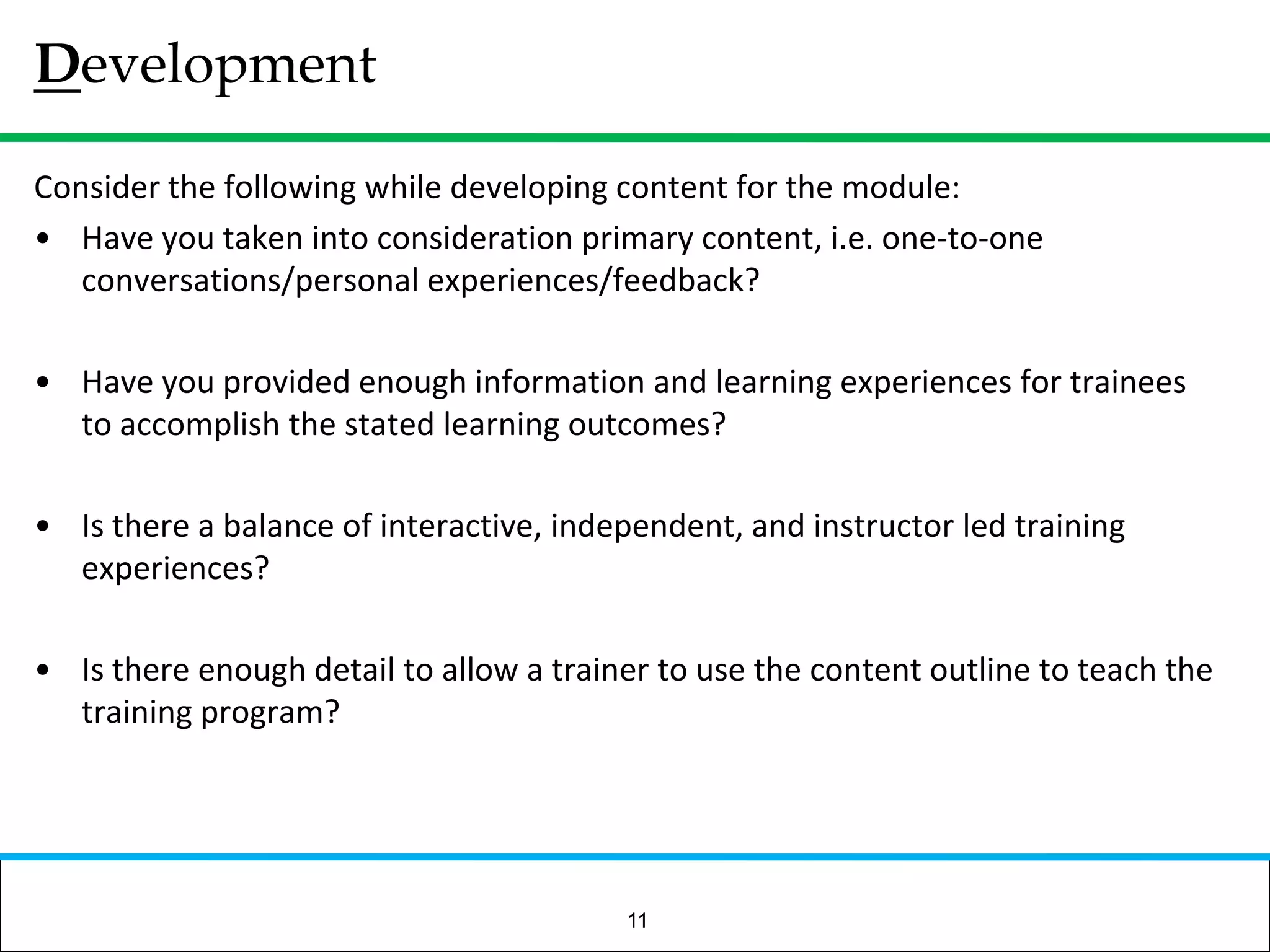 How To Prepare A Basic Training Module | PPTX