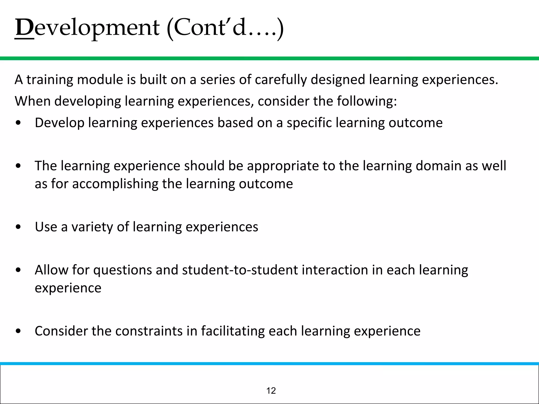 How To Prepare A Basic Training Module | PPTX