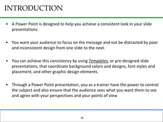 How To Prepare A Basic Training Module | PPTX