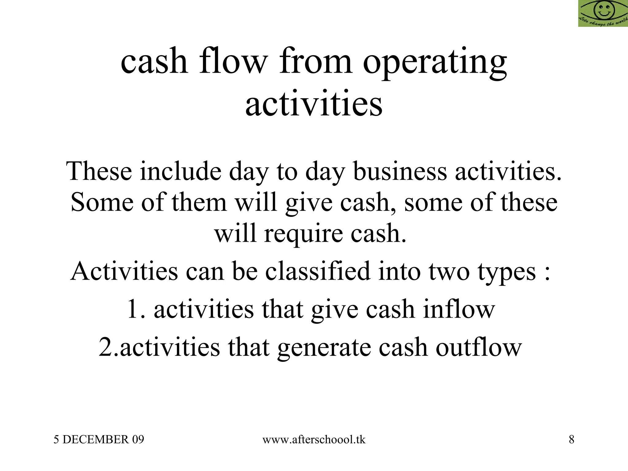 How To Prepare Cash Flow Statement | ODP