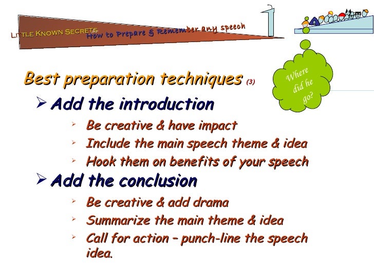 How To Prepare & Deliver Any Speech Without Notes How To Prepare & Deliver Any Speech Without Notes