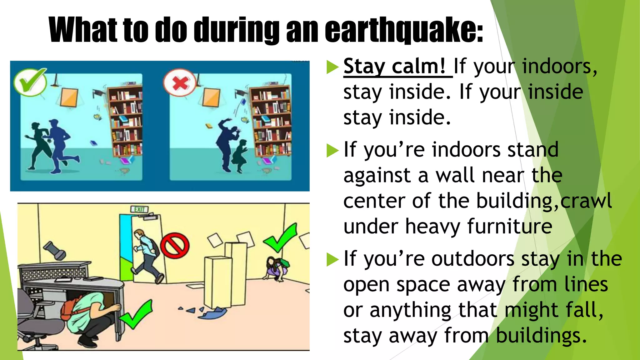 How to prepare for an earthquake | PPTX