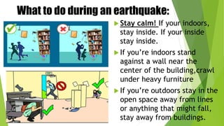 How to prepare for an earthquake | PPT