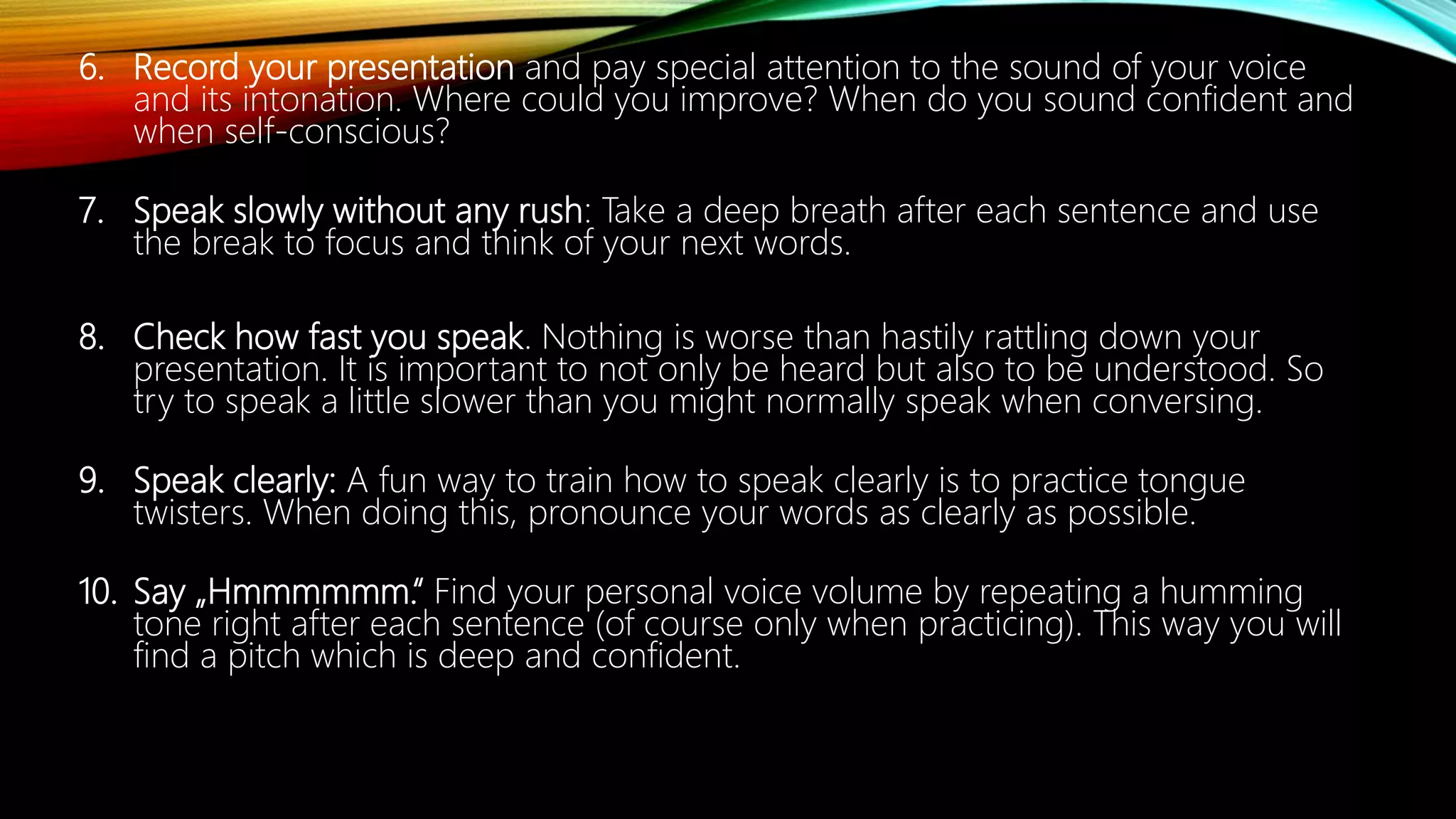 How to Prepare for an Elocution | PPTX