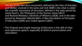 How to Prepare for an Elocution | PPTX