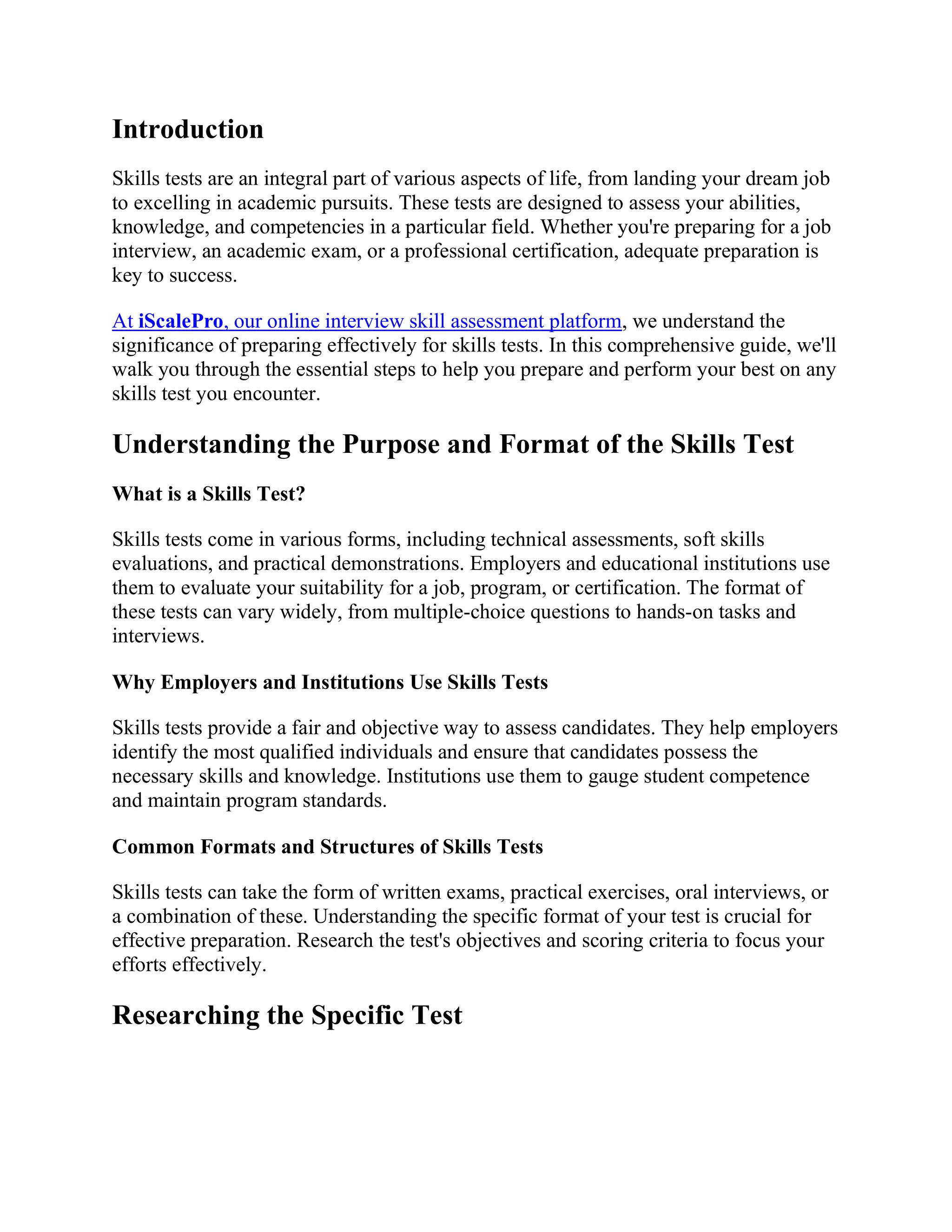How to Prepare for a Skills Test.pdf