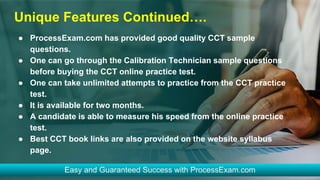 How to Prepare for ASQ Calibration Technician (CCT) Exam? | PDF
