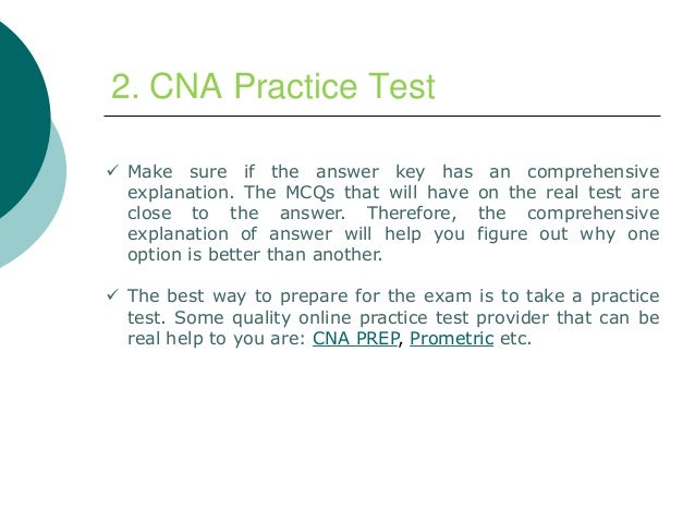 How to Prepare for CNA Skills Test