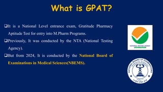 How to prepare for GPAT Exam PPT (27.04.24).pdf