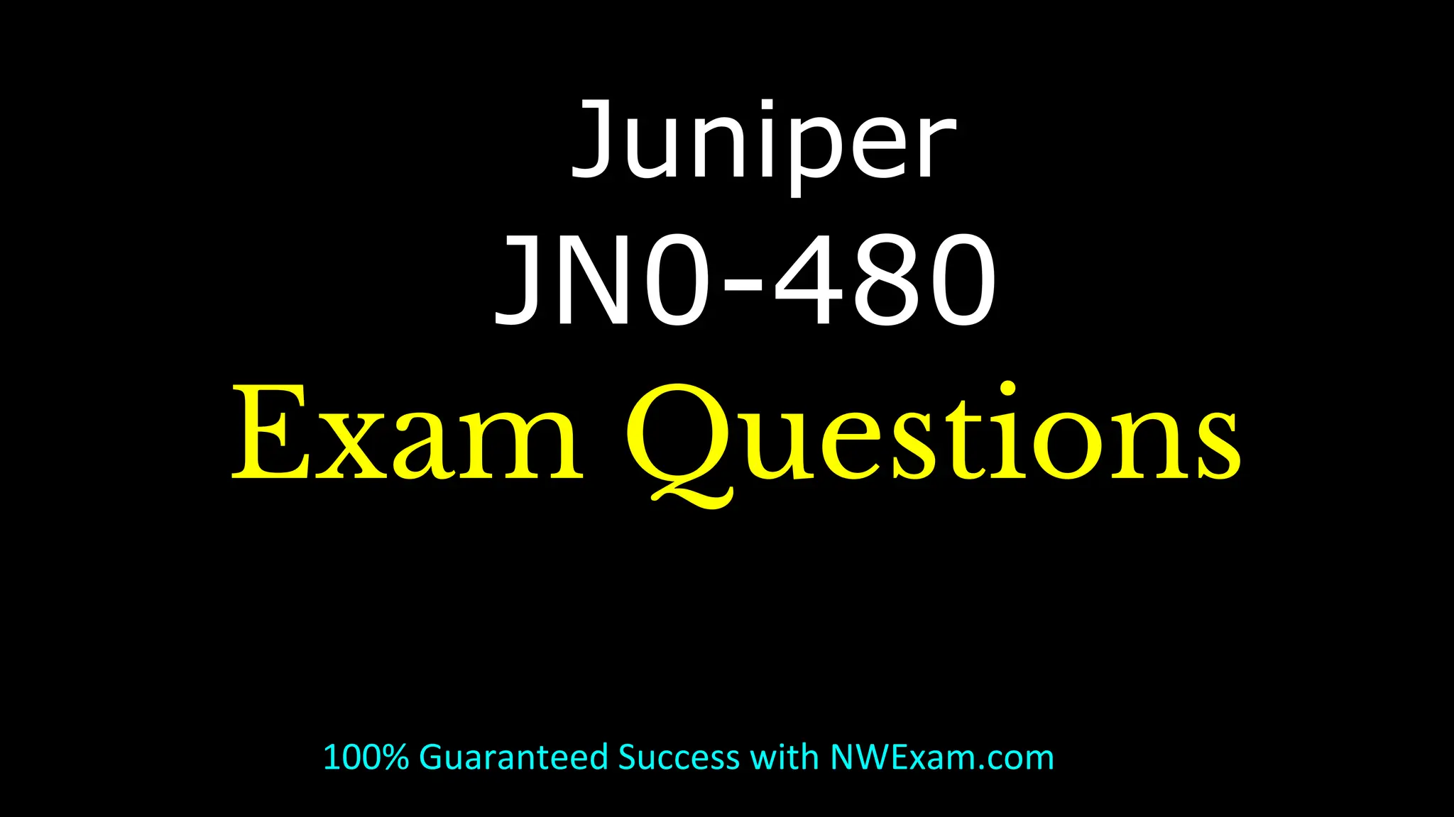 How to Prepare for Juniper JN0-480 Certification.pdf