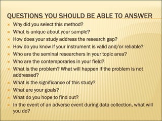 How to prepare for oral defense | PDF