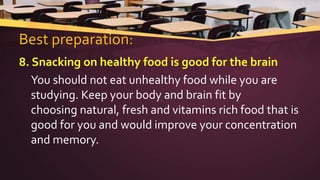 How to prepare for the exam | PPSX