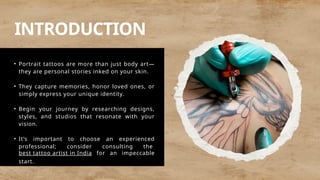 How to Prepare for Your Portrait Tattoo - A Comprehensive Checklist.pptx