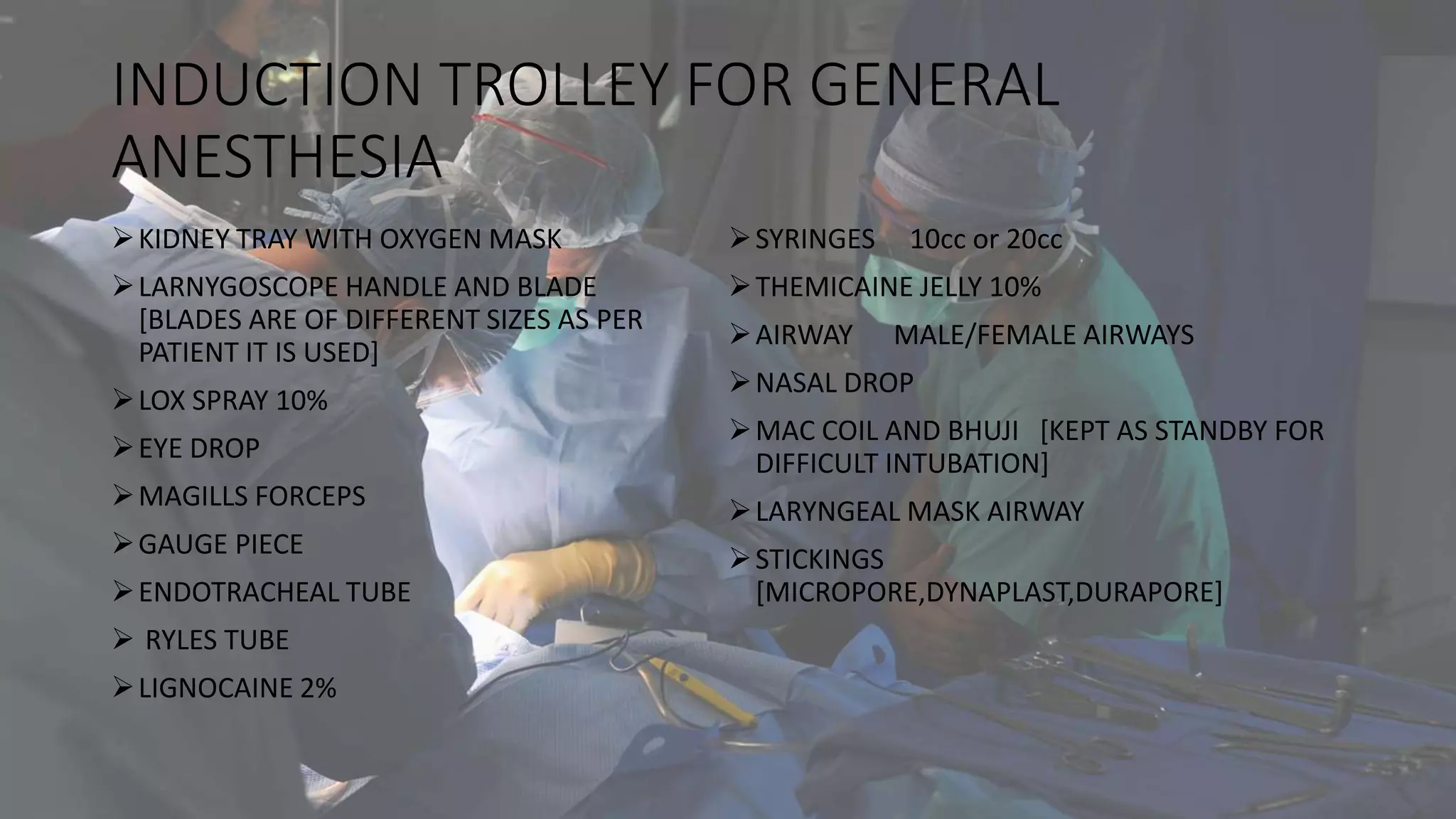 How to prepare ot for appendicetomy surgery.1 | PPTX