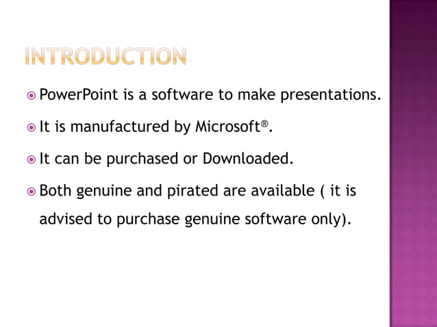 How to prepare powerpoint presentation | PPTX | Desktop Publishing ...