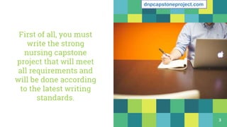 How to Prepare Professional DNP Capstone PowerPoint Presentation | PPTX