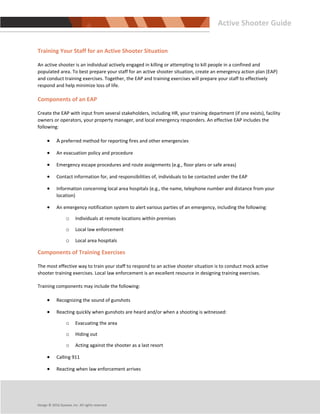 How to prepare your business for an active shooter | PDF