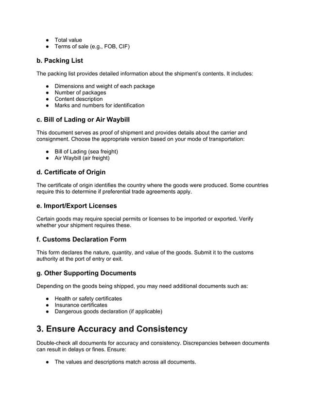 How to Prepare Your Documents for Customs Clearance.docx