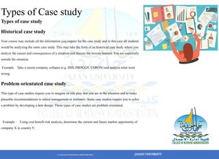 How to present a case study | PPTX