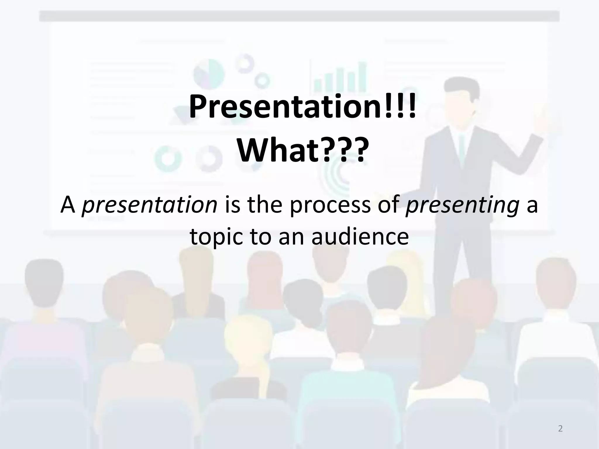 How to present a presentation | PPTX