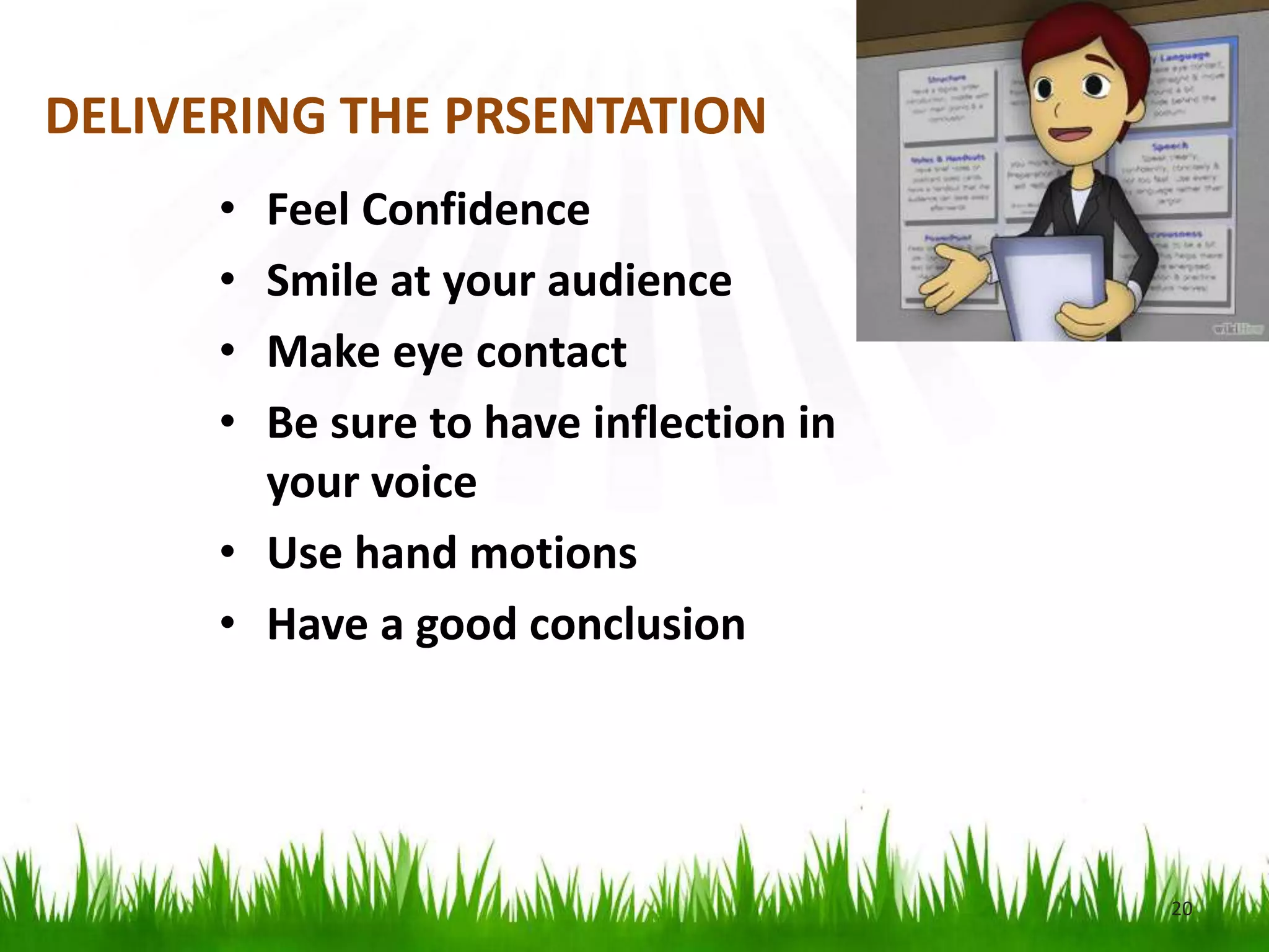 How to present a presentation | PPTX