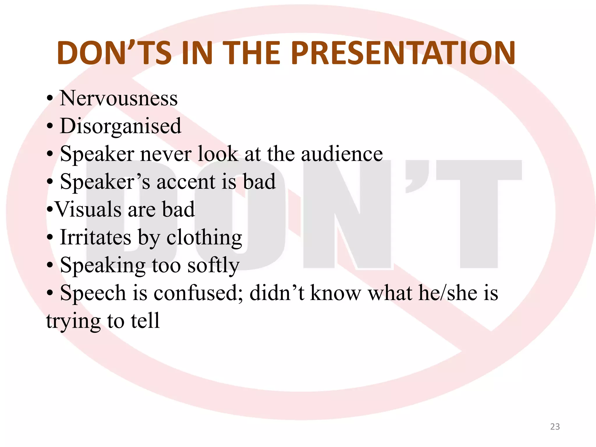 How to present a presentation | PPTX
