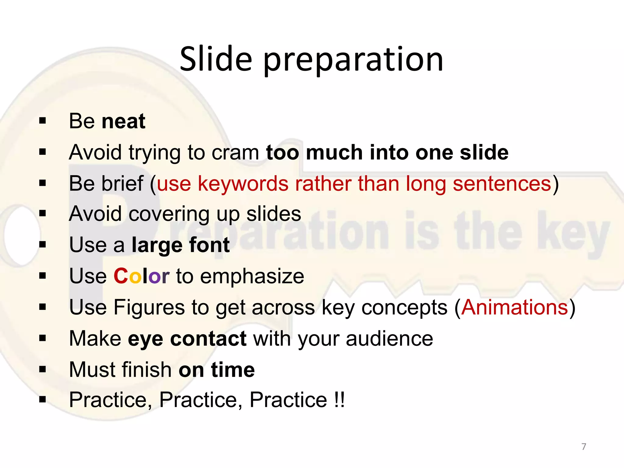 How to present a presentation | PPTX