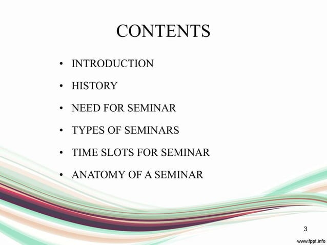 How to present a seminar | PPTX | Workshops and Classes | Hobbies ...