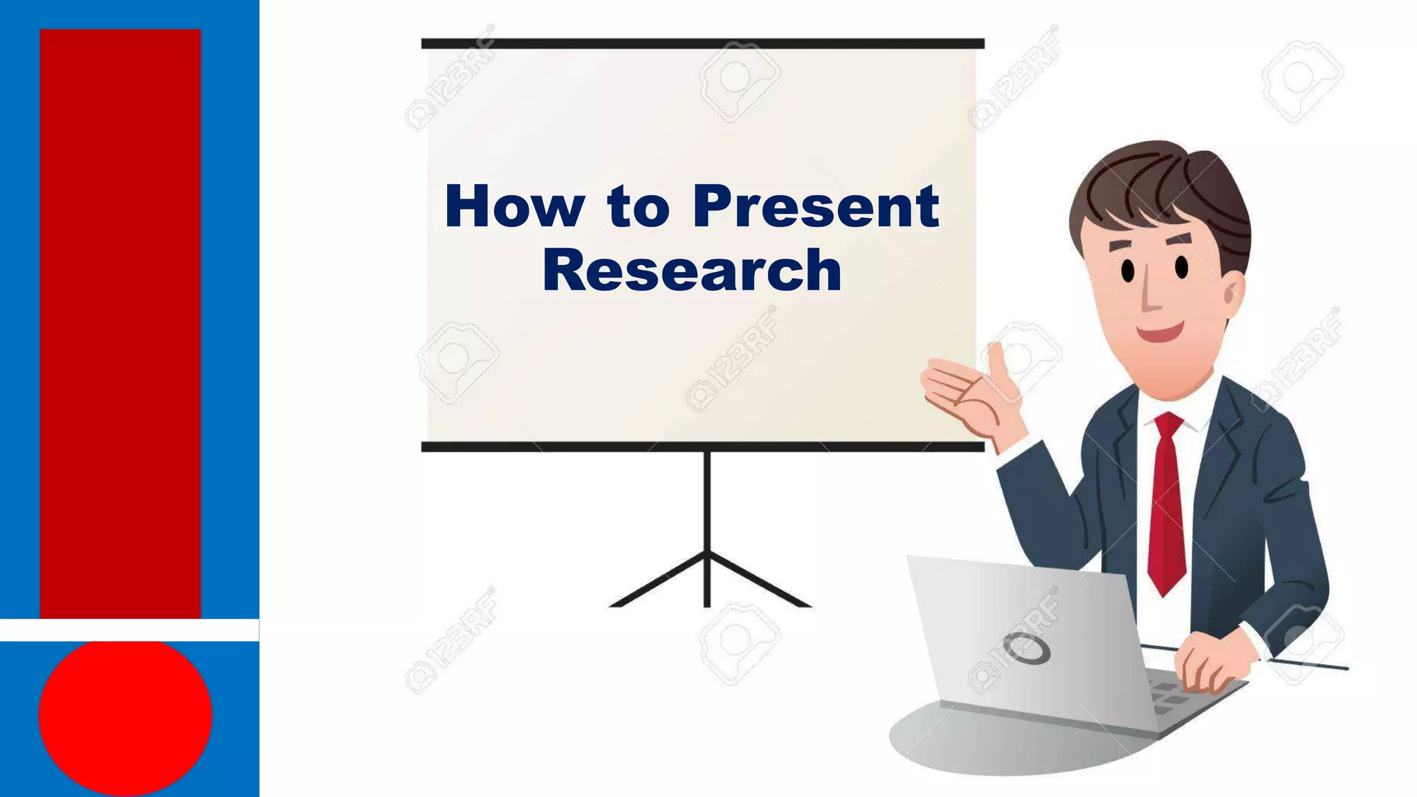 How to present research | PPTX