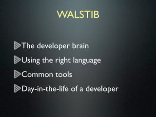 How to present your design to the development team so they build it right