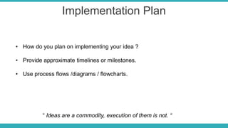 How to Present an Idea ? | PPTX