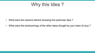How to Present an Idea ? | PPTX