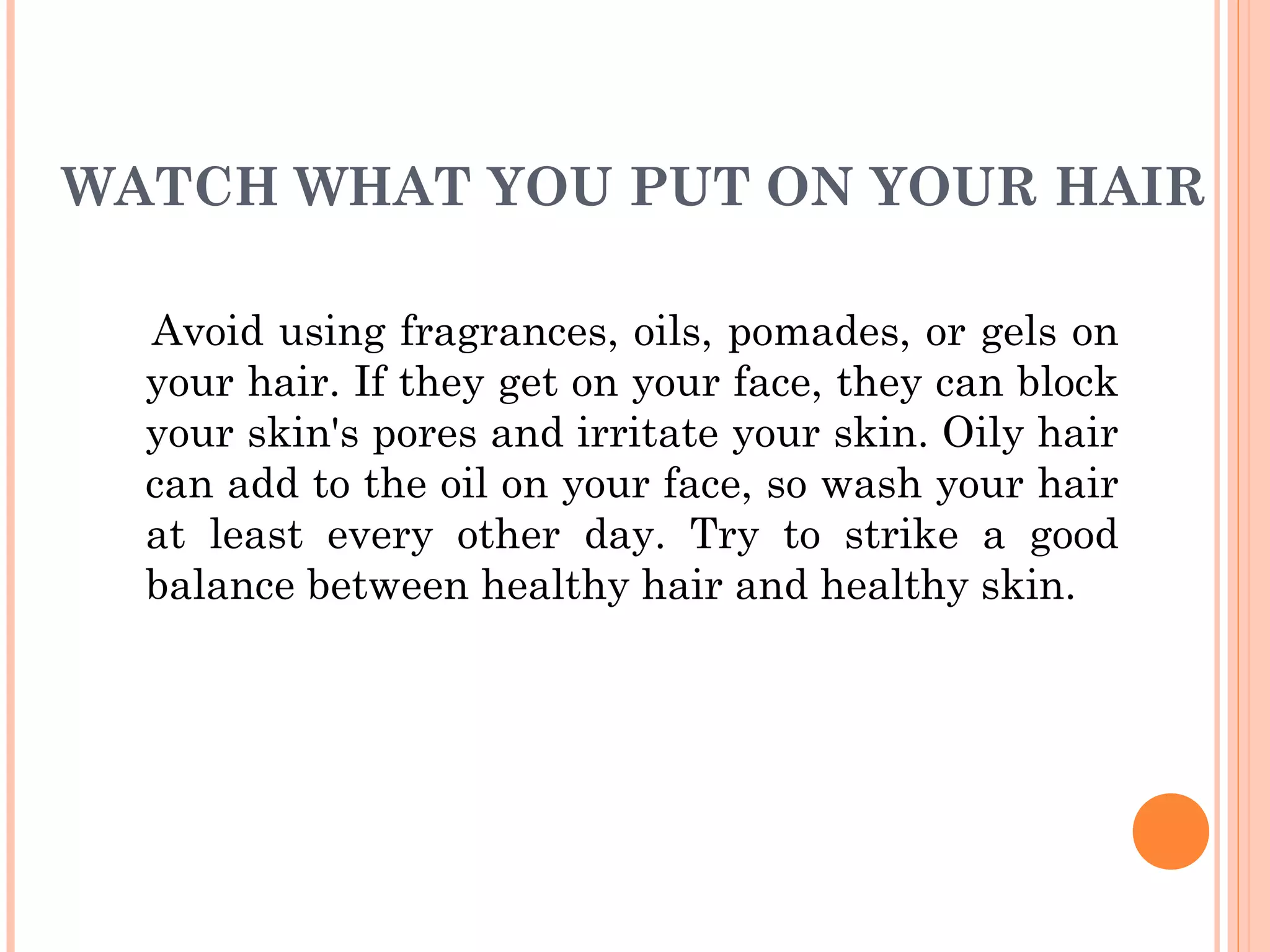 How to prevent acne on your face | PPT