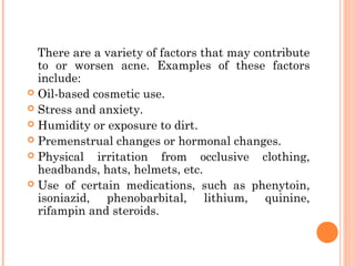 How to prevent acne on your face | PPT