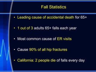 How to prevent falls ppt | PDF