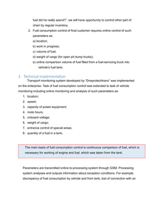How to prevent fuel loss. | PDF