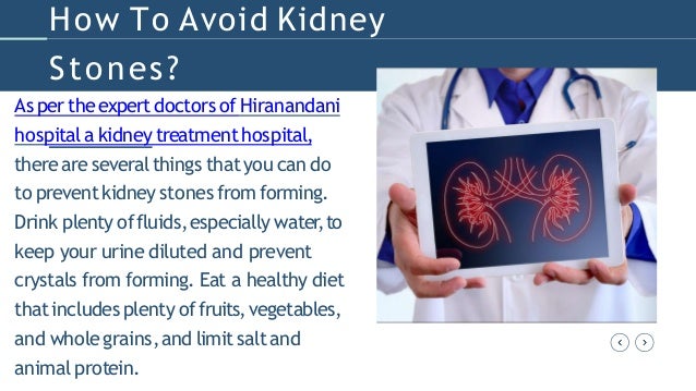 How To Prevent Kidney Stones? - Hiranandani Hospital | PPTX