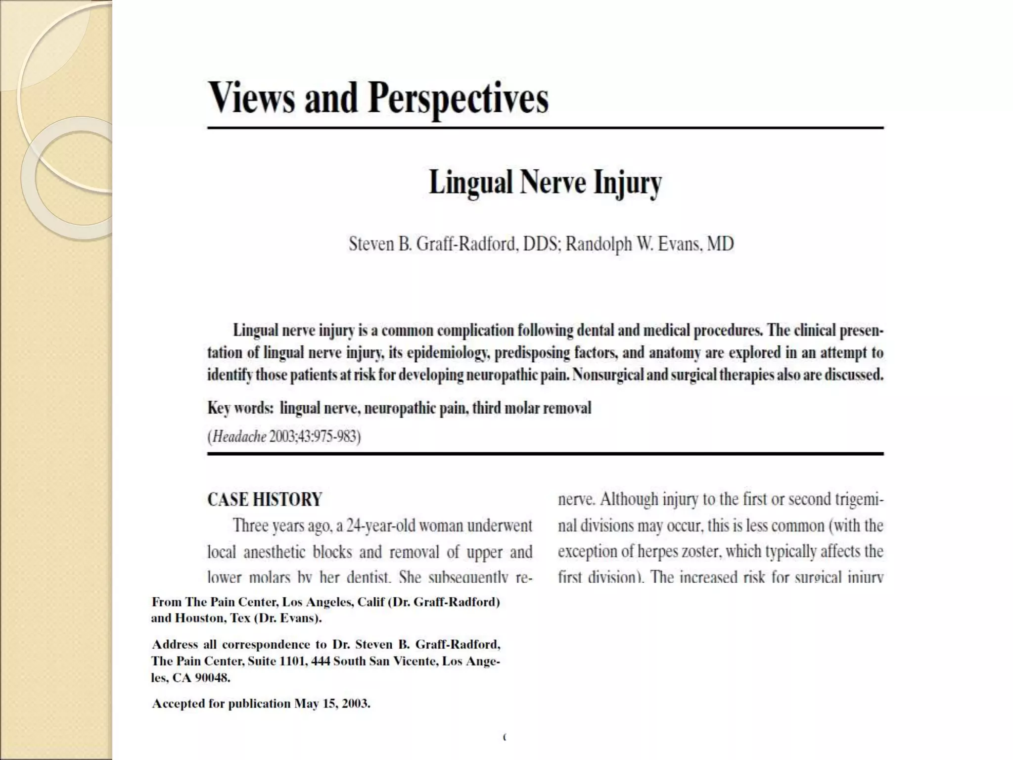 How to Prevent Lingual nerve Damage during Mandibular 1.ppt