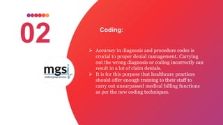 How to prevent medical billing claim denials? | PPTX
