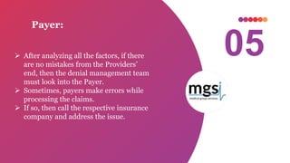 How to prevent medical billing claim denials? | PPT