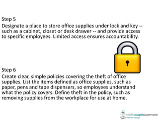 How to prevent office theft | PPTX