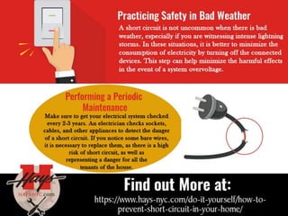 How to prevent short circuit in your home | PPTX