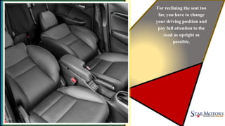 How to Prevent the Backpain While Driving the Car | PPTX
