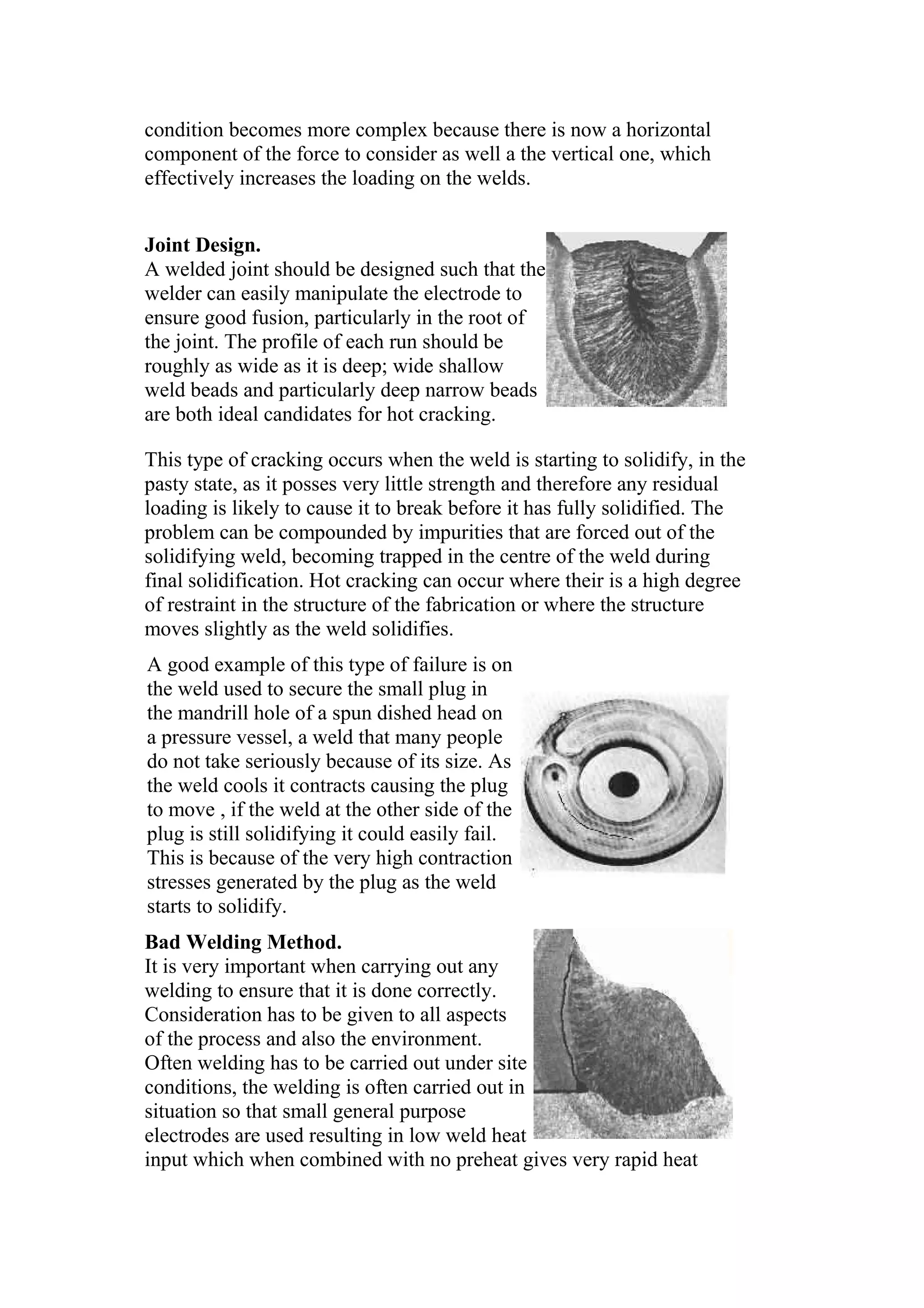 How to prevent weld failure | DOC
