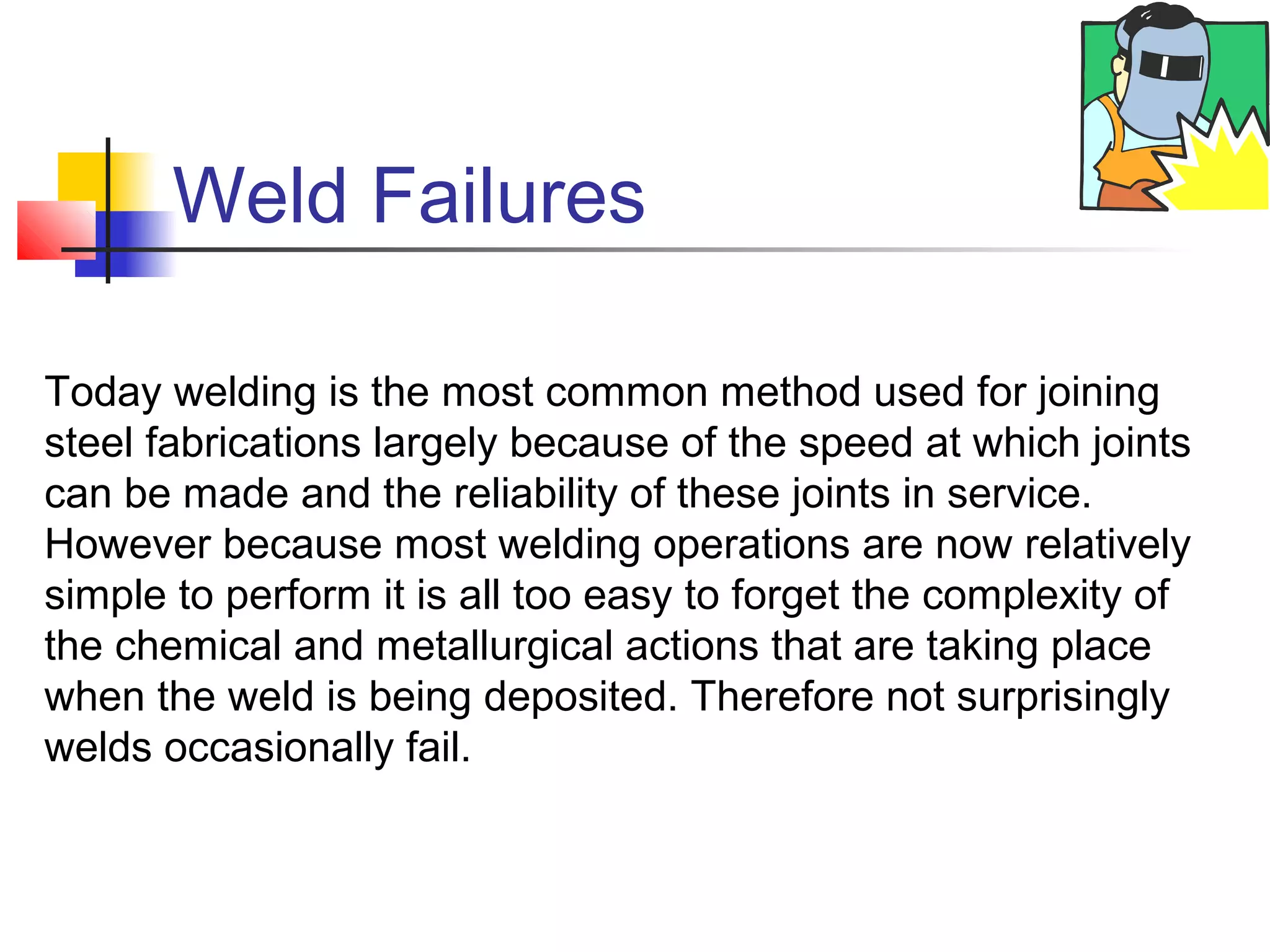 How to prevent weld failure | PPT