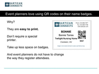 How to Print a QR Code on Name Badges Using Word and Excel | PPT